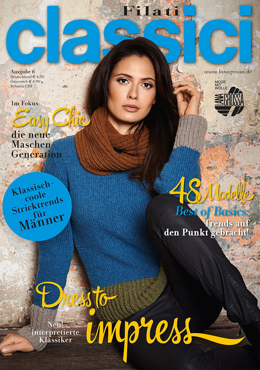 Strickheft FILATI CLASSICI No. 6 von Lana Grossa | FILATI.ch Onlineshop