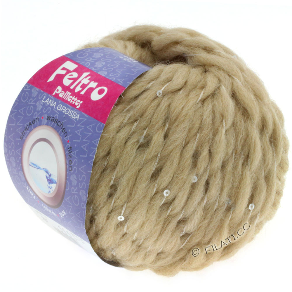 FELTRO Paillettes von Lana Grossa - Lana Grossa FELTRO Paillettes ...